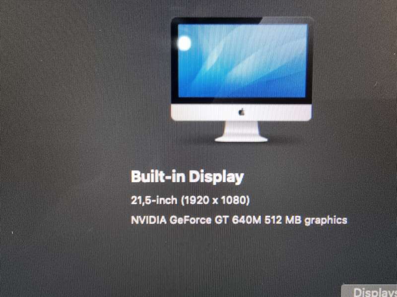 Apple Desktops - iMac 21.5 inch (Late 2012) i5 2.7GHz 1TB HDD 8GB RAM ...