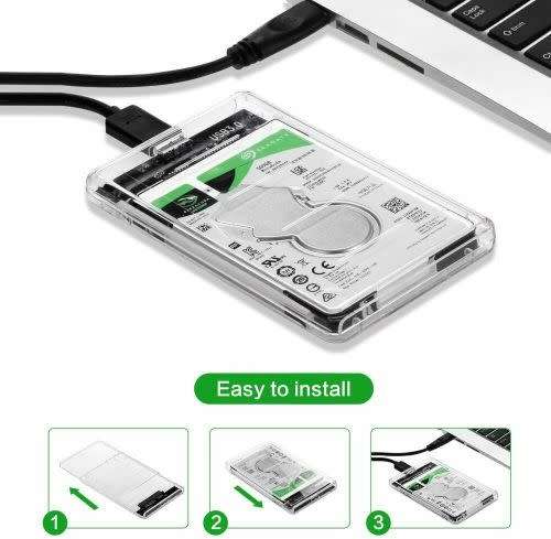 Hard Drive Accessories - Hard Drive External Hdd Enclosure Box 2.5 Inch ...