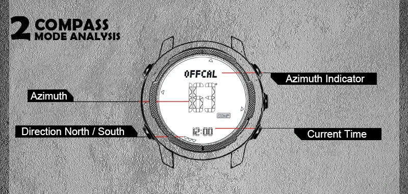 Smart Watches - tactical watch CARBON FIBER!! NORTH EDGE Vertico Carbon ...