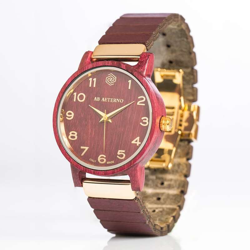 Women's Watches - AB AETERNO ITALY Premium Ladies Purpleheart Luxury ...
