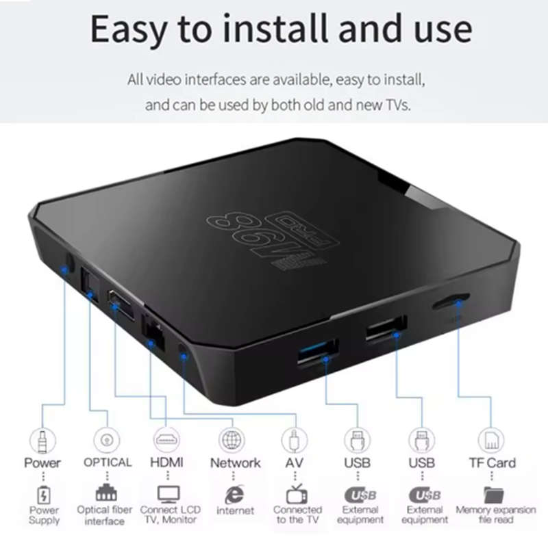 TV Boxes & Digital Media Players - M98 Pro Tv Box. AI Voice Control ...