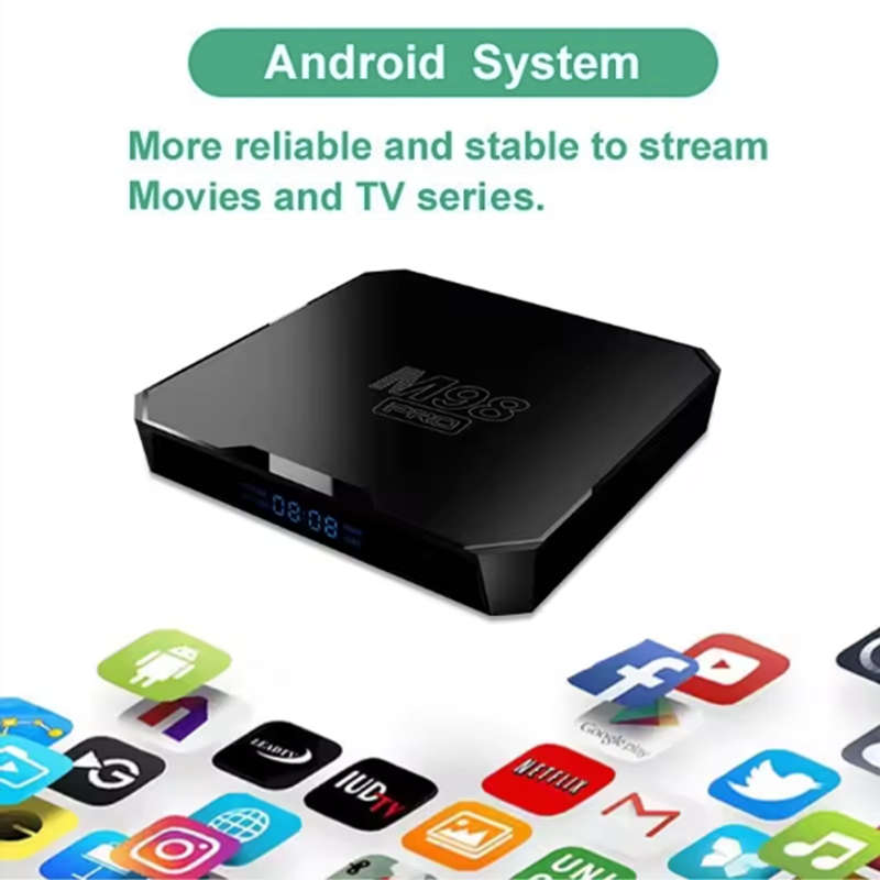 TV Boxes & Digital Media Players - M98 Pro Tv Box. AI Voice Control ...