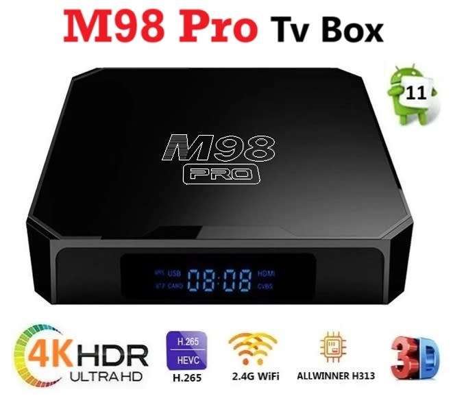 TV Boxes & Digital Media Players - M98 Pro Tv Box. AI Voice Control ...