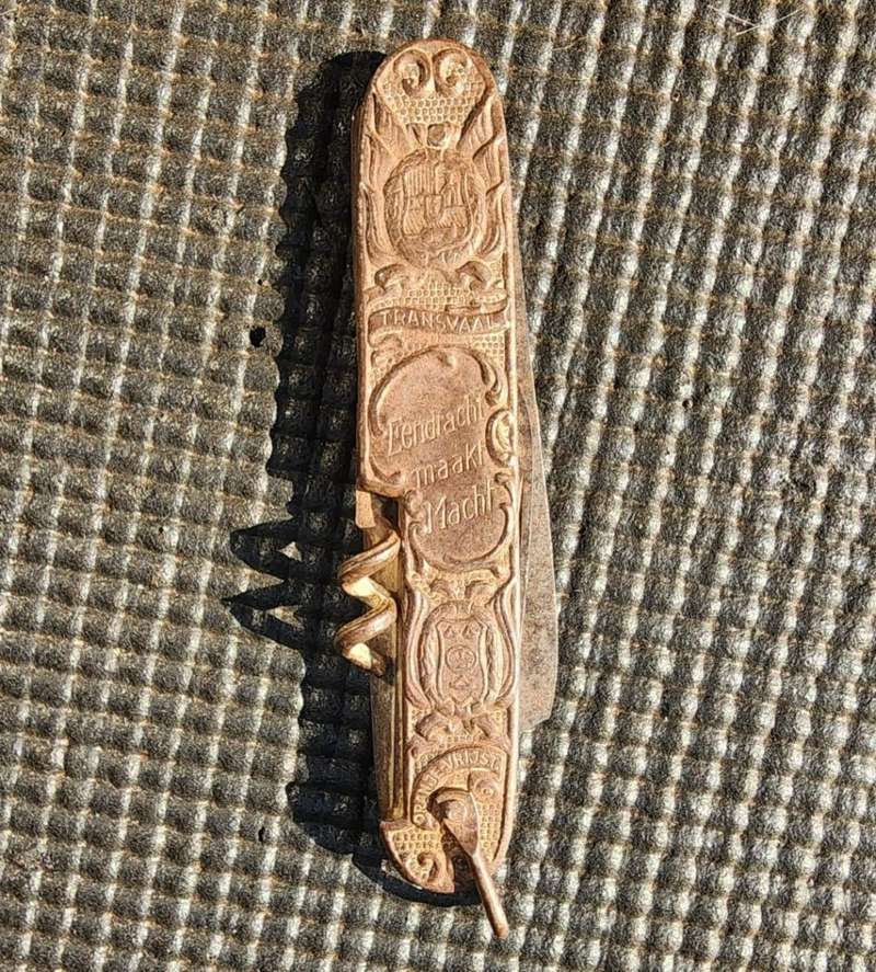 Knives & Daggers - KRUGER AND DE WET POCKET KNIFE - CORKSCREW VARIATION ...