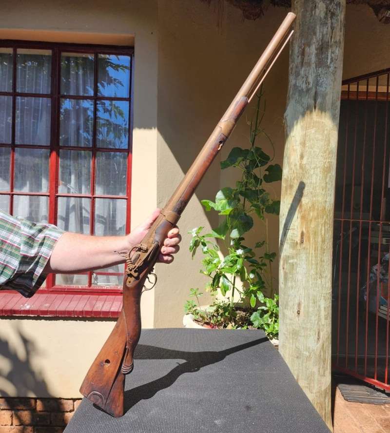 Other Militaria - Antique Moorish Muzzle Loading Percussion Rifle ...