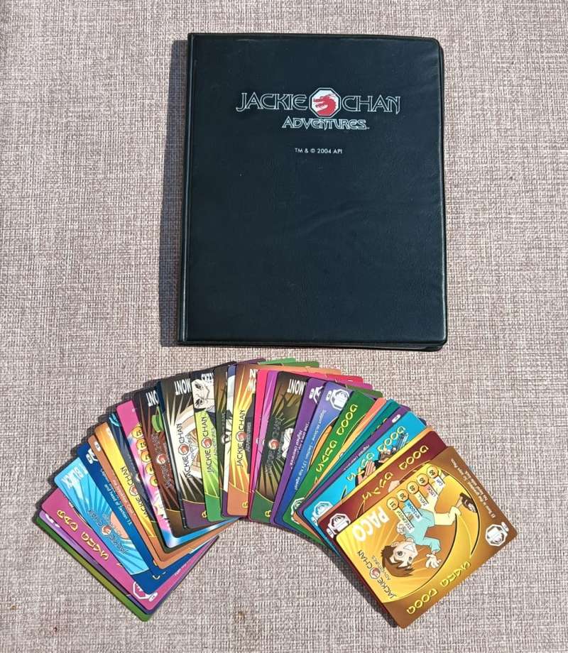 Trading Cards - Jackie Chan Adventures 2004 Collectable Tin with 34 ...