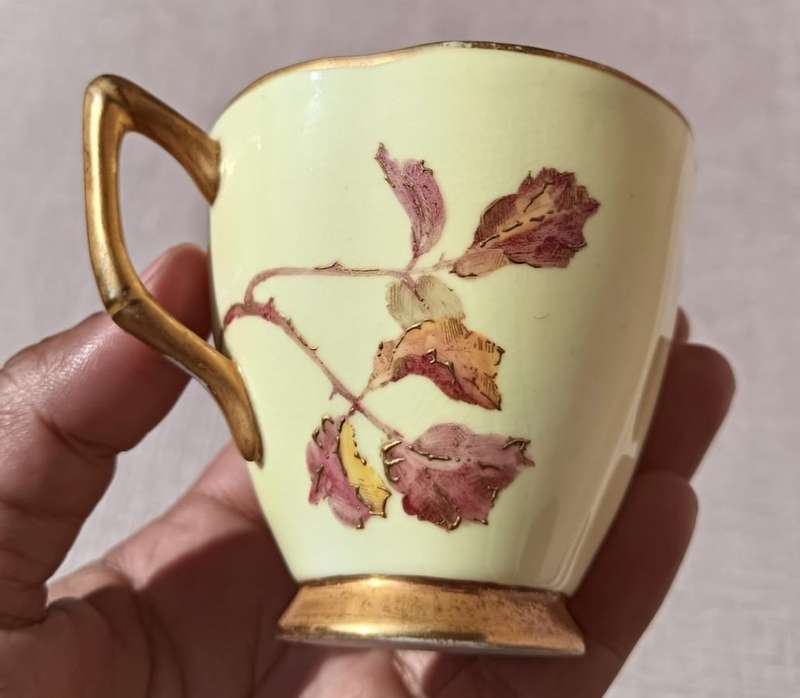 English Porcelain - Antique 122 Year Old Royal Worcester Spider Web ...