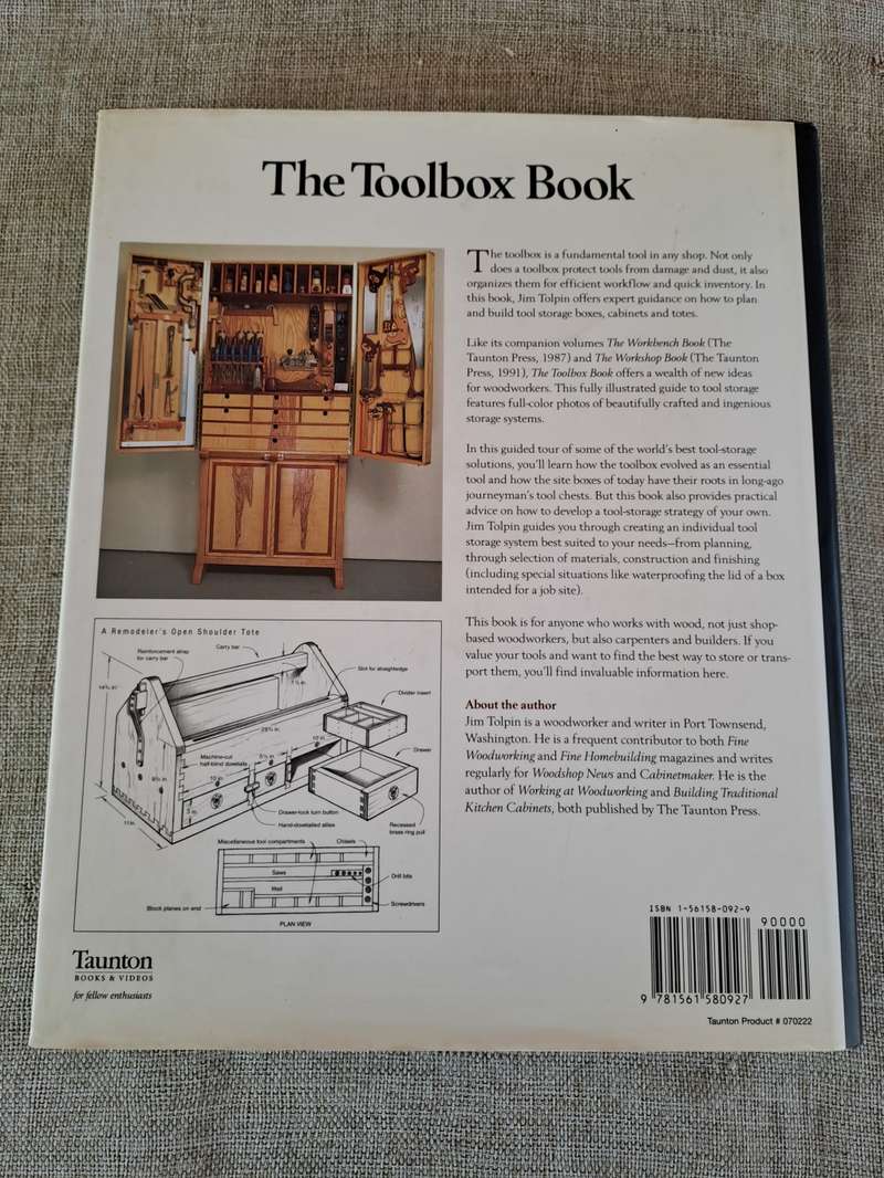 Crafts & Hobbies - The Toolbox Book: A Craftsman's Guide to Tool Chests ...