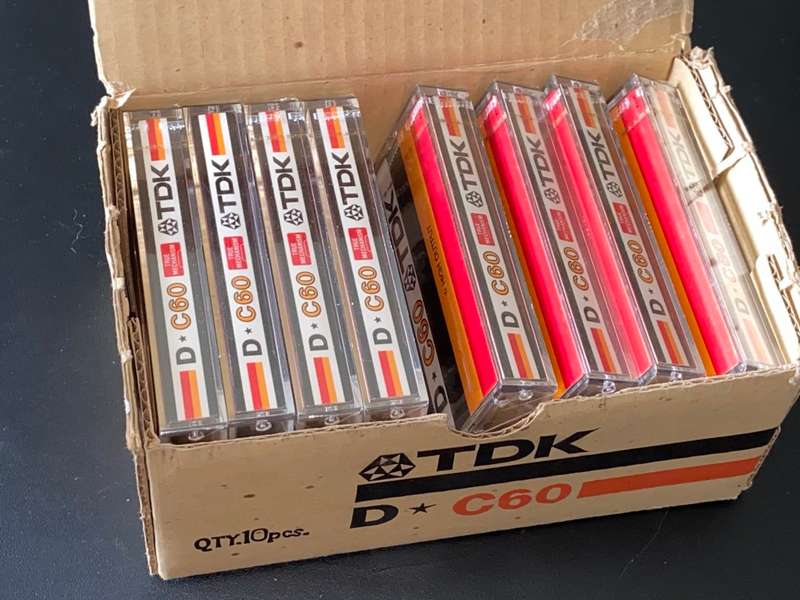 Other Tapes, LPs & Other Formats - BLANK BOX OF 8 UNUSED 1977 JAPANESE ...