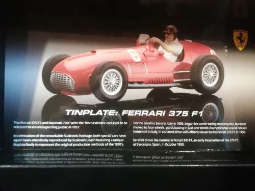 Cars - Ferrari 375 F1 Tin Plate Collectors Ed. for sale in Johannesburg ...