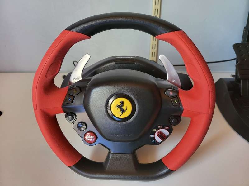 Racing Wheels & Seats - Thrustmaster Ferrari 458 Spider Racing Wheel ...