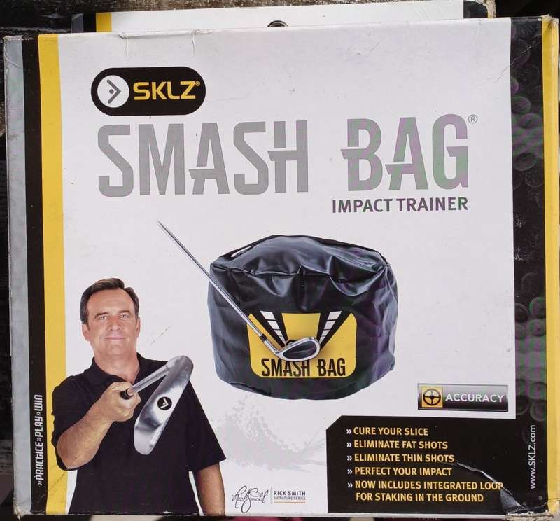 Training Aids - SKLZ Smash Bag Golf Swing Trainer Black (never opened ...