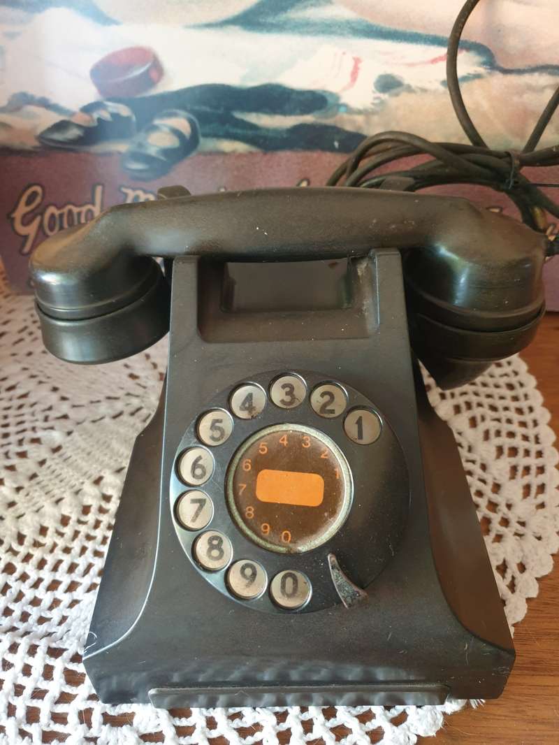Telephones - Vintage bakelite dial telephone for the collector for sale ...