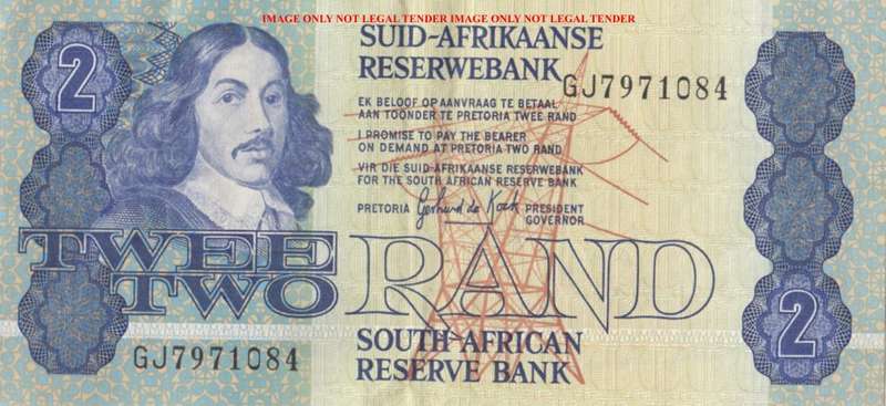 GPC de Kock - GPC DE KOCK R2 NOTE SOUTH AFRICA GJ7971084 SET038 was ...