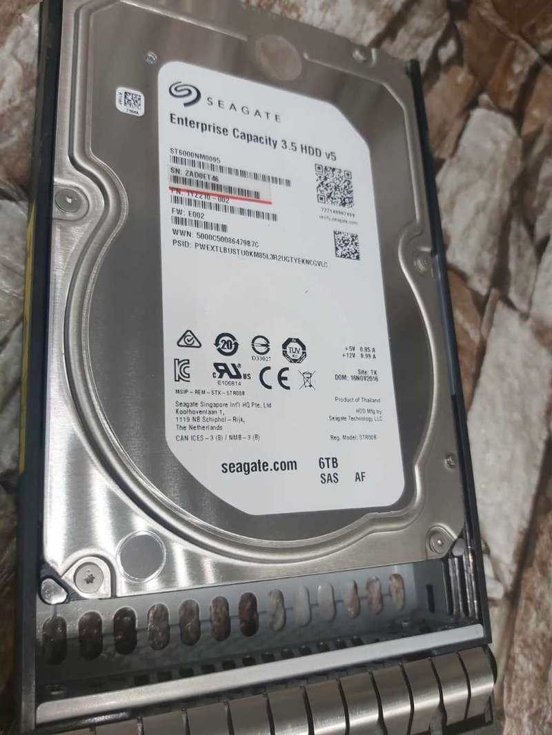 NAS & Enterprise Drives - SEAGATE ENTERPRISE CAPACITY 3.5 HDD--6TB HDD ...