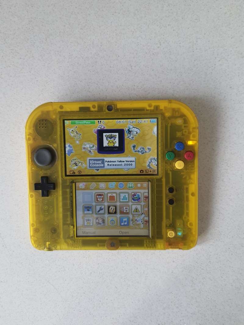 Nintendo - #16 SUPPER RARE Nintendo 2DS 4GB Handheld Console - Yellow ...