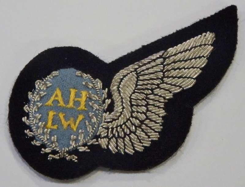 South African Airforce - SA Air Force Air Hostess silver bullion wire ...