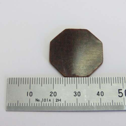 Tokens - WW2 Great Britain 1/2 Franc NAAFI token 1944 - For use in ...