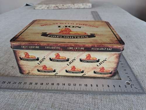 Tin - Tin Collectors - Lion match firelighters - braai with friends for ...