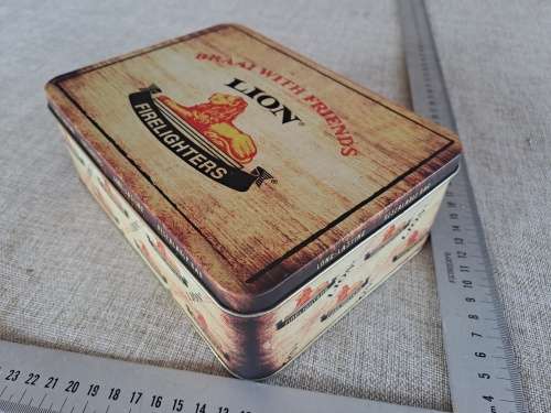 Tin - Tin Collectors - Lion match firelighters - braai with friends for ...
