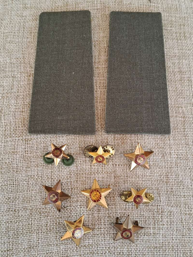 South African Army - South African Defence Force SADF Epaulettes and ...