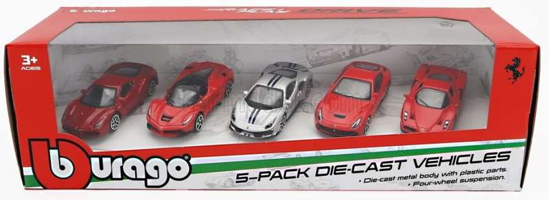 Models - Bburago 5-car Ferrari set for sale in Cape Town (ID:619811743)