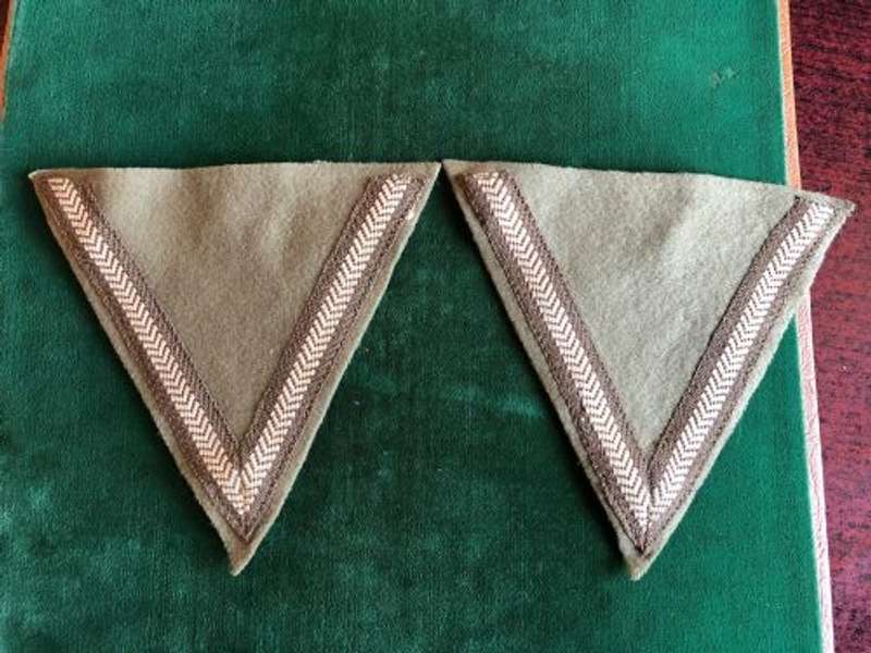 South African Army - SA ARMY RANK INSIGNIA FOR LANCE CORPORAL-WORN 1960 ...