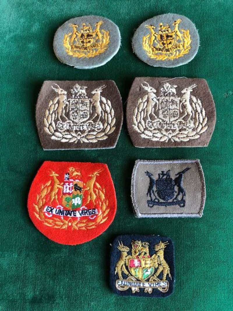 South African Army - SA ARMYSELECTION OF SERGEANT MAJOR RANKS- SOLD ...