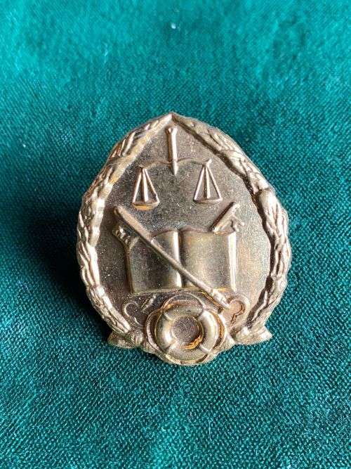 South African Army - REP OF SA PRISONS SERVICE CAP BADGE- 2 LUGS for ...