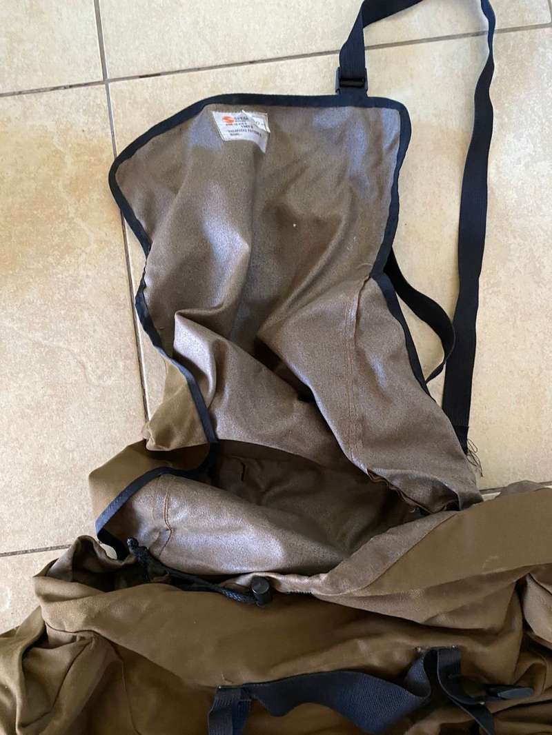 Kit - SADF PATTERN 83 LARGE BACK PACK WITHOUT H FRAME-GOOD AND COMPLETE ...