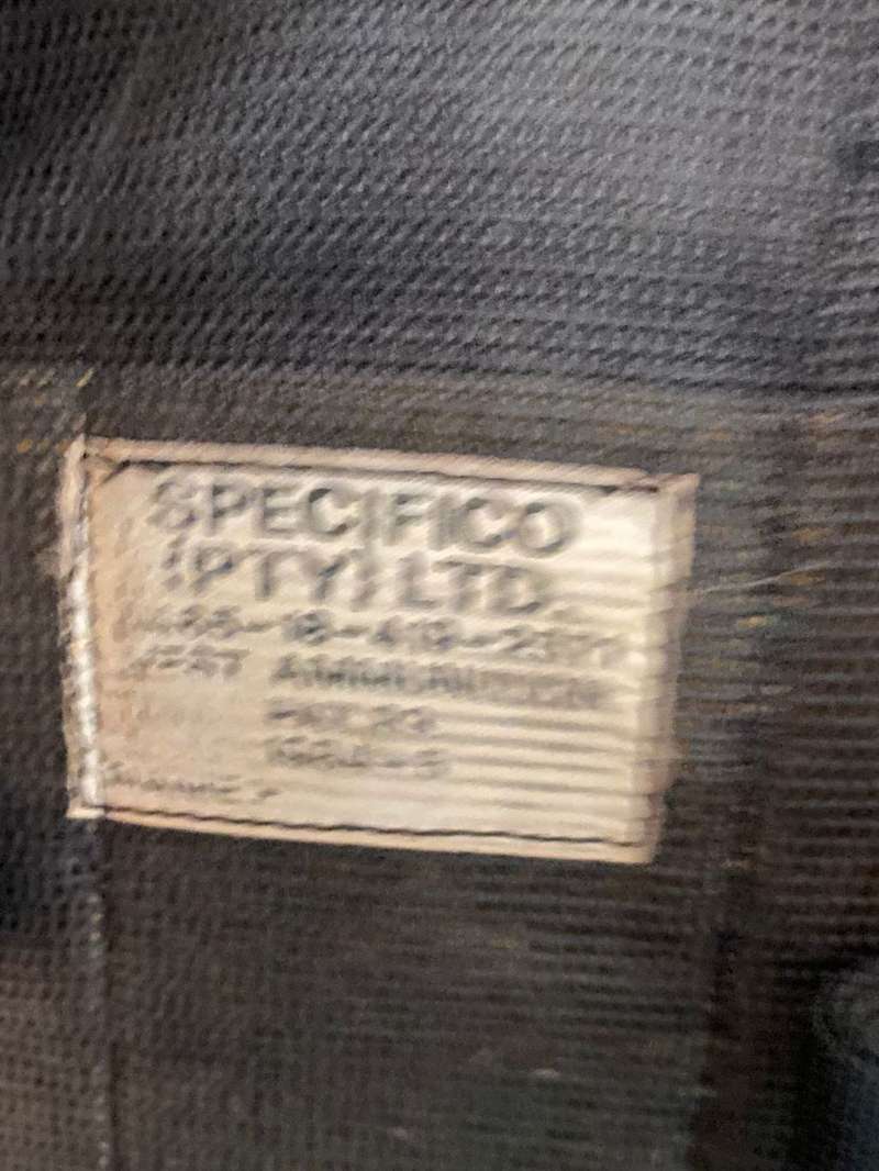 Kit - PATTERN 83 BATTLE JACKET-LABELLED AND DATED 1984-USED BUT ...