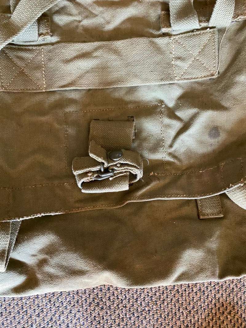 Kit - SADF PATTERN 72 LARGE BACK PACK-COMPLETE WITH ALL CLIPS,STRAPS ...