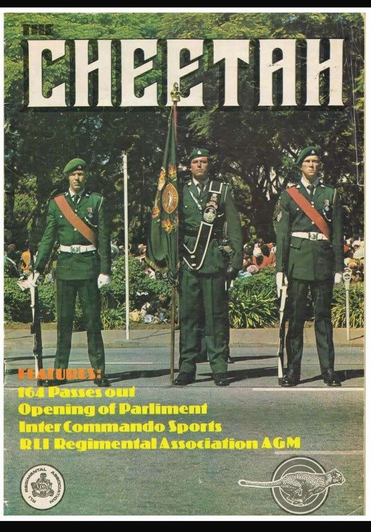 Uniforms - SCARCE RHODESIAN LIGHT INFANTRY PARADE SASH-PLEASE LOOK AT ...