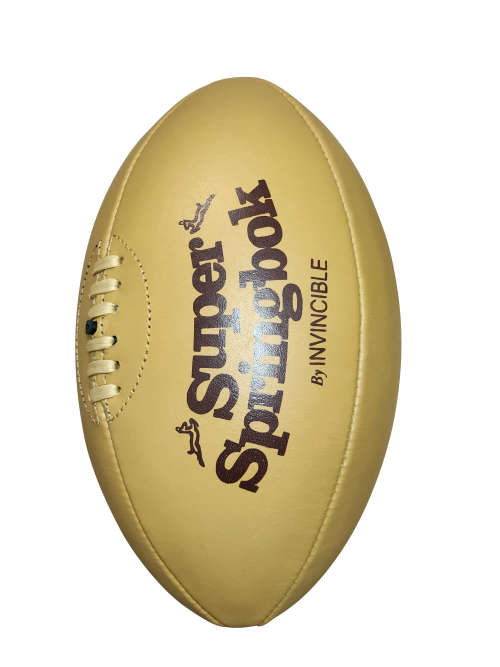 Sporting Memorabilia - Super Springbok Leather Rugby Ball Size 5 was ...