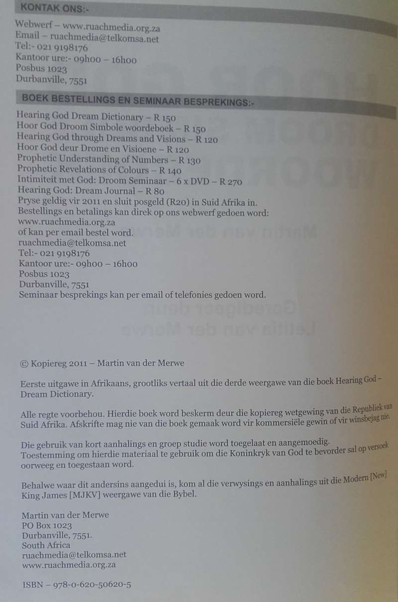 Philosophy, Religion & Spirituality - Bible/Book - Hoor God Droom ...