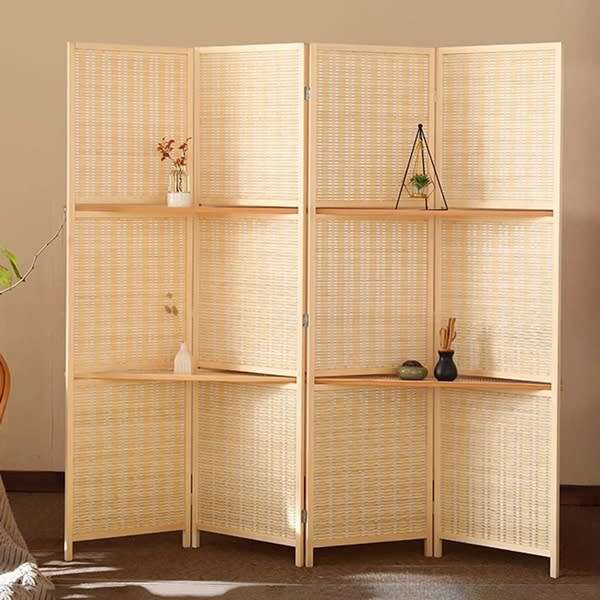 Other Home & Living - Bamboo Foldable Home Office Divider Partition ...