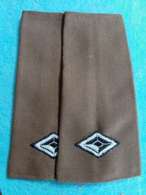 Uniforms - SWATF - 2nd LUITENANT NUTRIA SLIP ON RANK PAIR was sold for ...