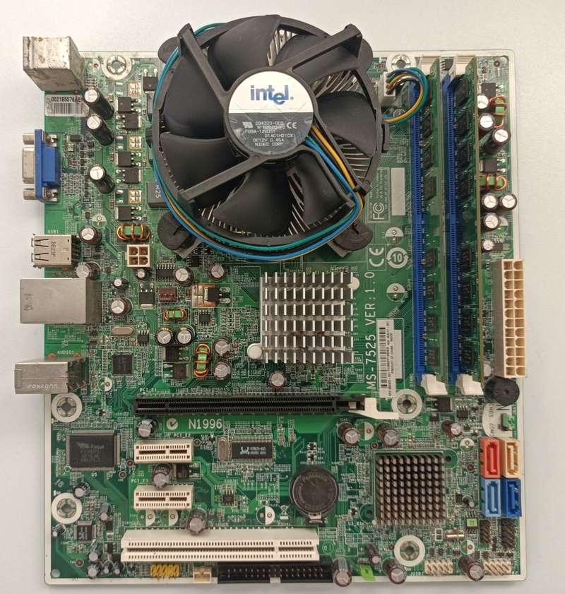 Motherboard & CPU Bundles - HP board + Intel C2D E7500 + 2GB RAM + 82GB ...