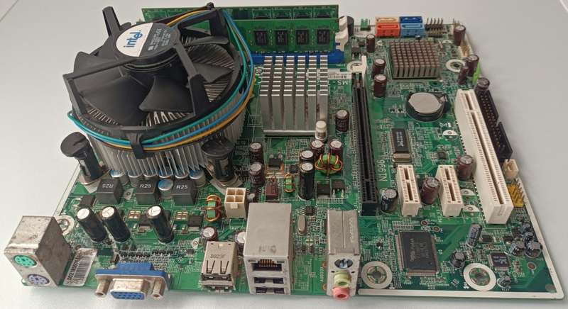 Motherboard & CPU Bundles - HP board + Intel C2D E7500 + 2GB RAM + 82GB ...