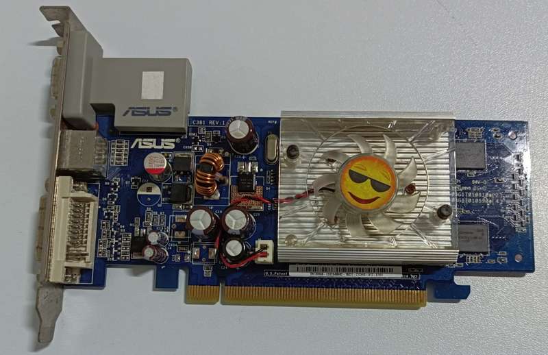 Graphics & Video Cards - Asus GeForce 7300 GS | 128MB DDR2 | VGA + DVI ...