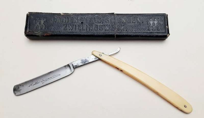 Other War Memorabilia - ** WW1 German Officer`s Captured Cut-throat ...