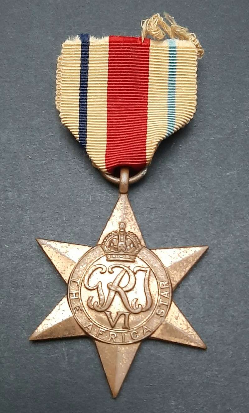 World War 2 - ** WW2 UDF : Africa Star Medal w/ Ribbon.** for sale in ...