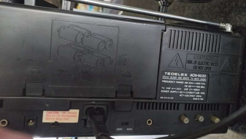 Mini Hifi & Radios - TEDELEX MINI TV AND RADIO IN GOOD WORKING ...