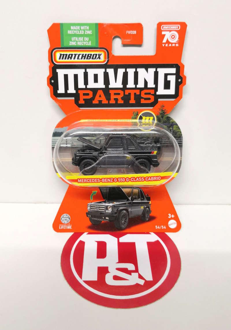 Models - 2023 Matchbox Moving Parts Mercedes Benz G550 G-Class Cabrio ...