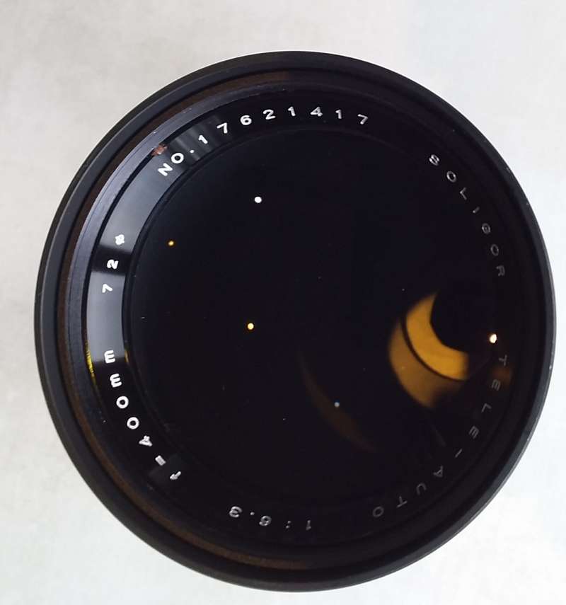 Lenses - Soligor, 400mm F 6.3 , 72mm Prime lens with PX to M42 adaptor ...