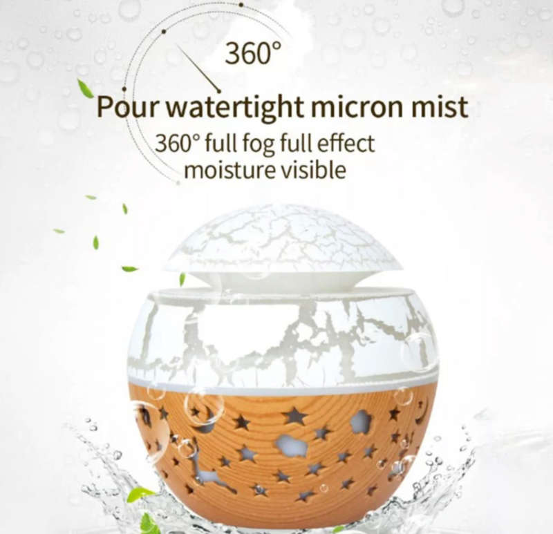 Humidifiers - Daska Aroma Diffuser Air Humidifier With 7 Colour ...