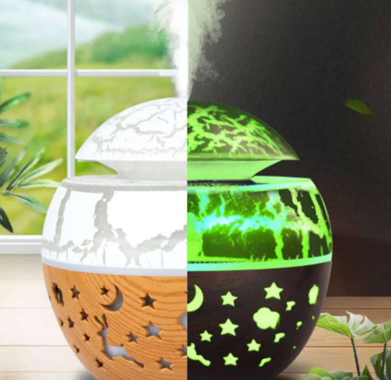 Humidifiers - Daska Aroma Diffuser Air Humidifier With 7 Colour ...