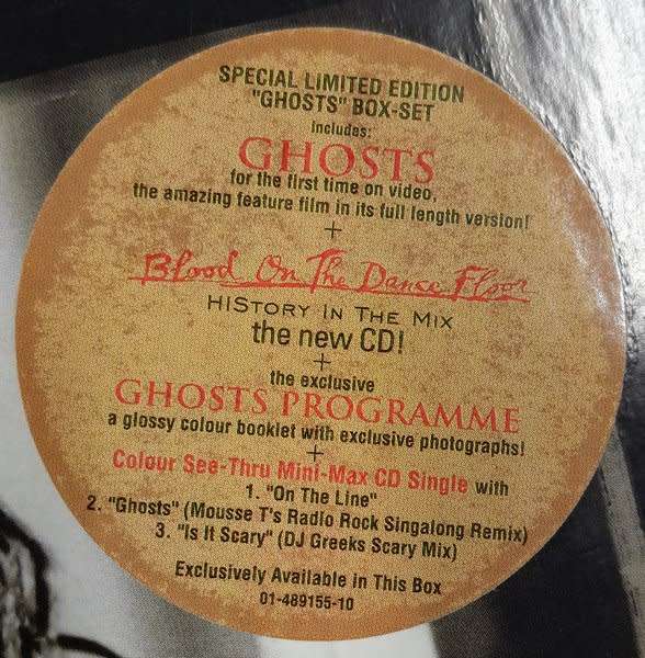 Pop - Michael Jackson - Ghosts Deluxe Collector Box (CD, Cdsingle, VHS ...