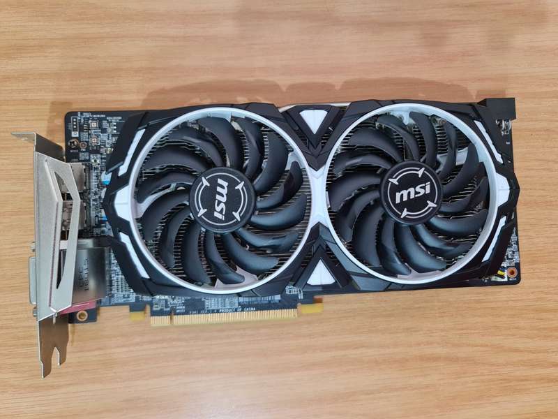 Graphics & Video Cards - MSI Radeon RX 580 Armor OC Edition 8GB GDDR5 ...