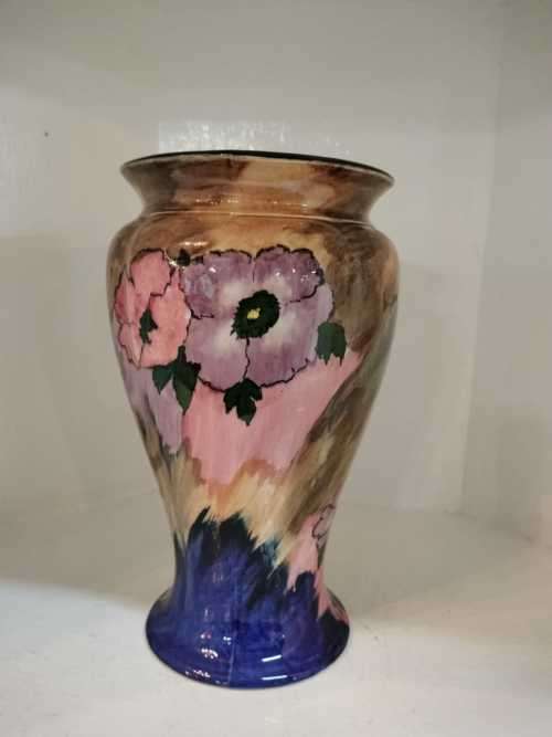 English Porcelain - Vintage H & K Tunstall Porcelain Large Vase Hand ...